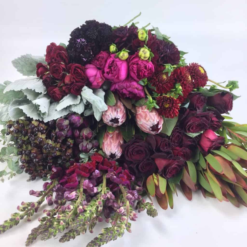 Intoxicating Burgundy- Luxury Mix - Wholesale Bulk Flowers - Cascade Floral