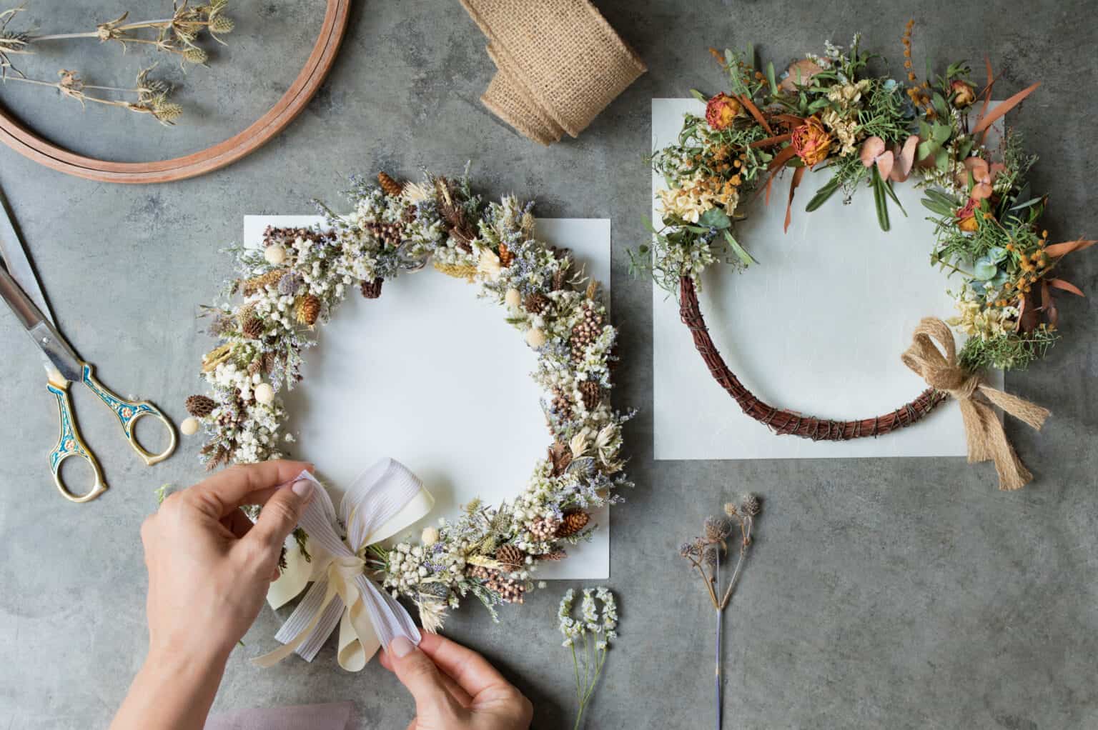 The Ultimate Guide to DIY Spring and Summer Floral Wreaths - Cascade ...